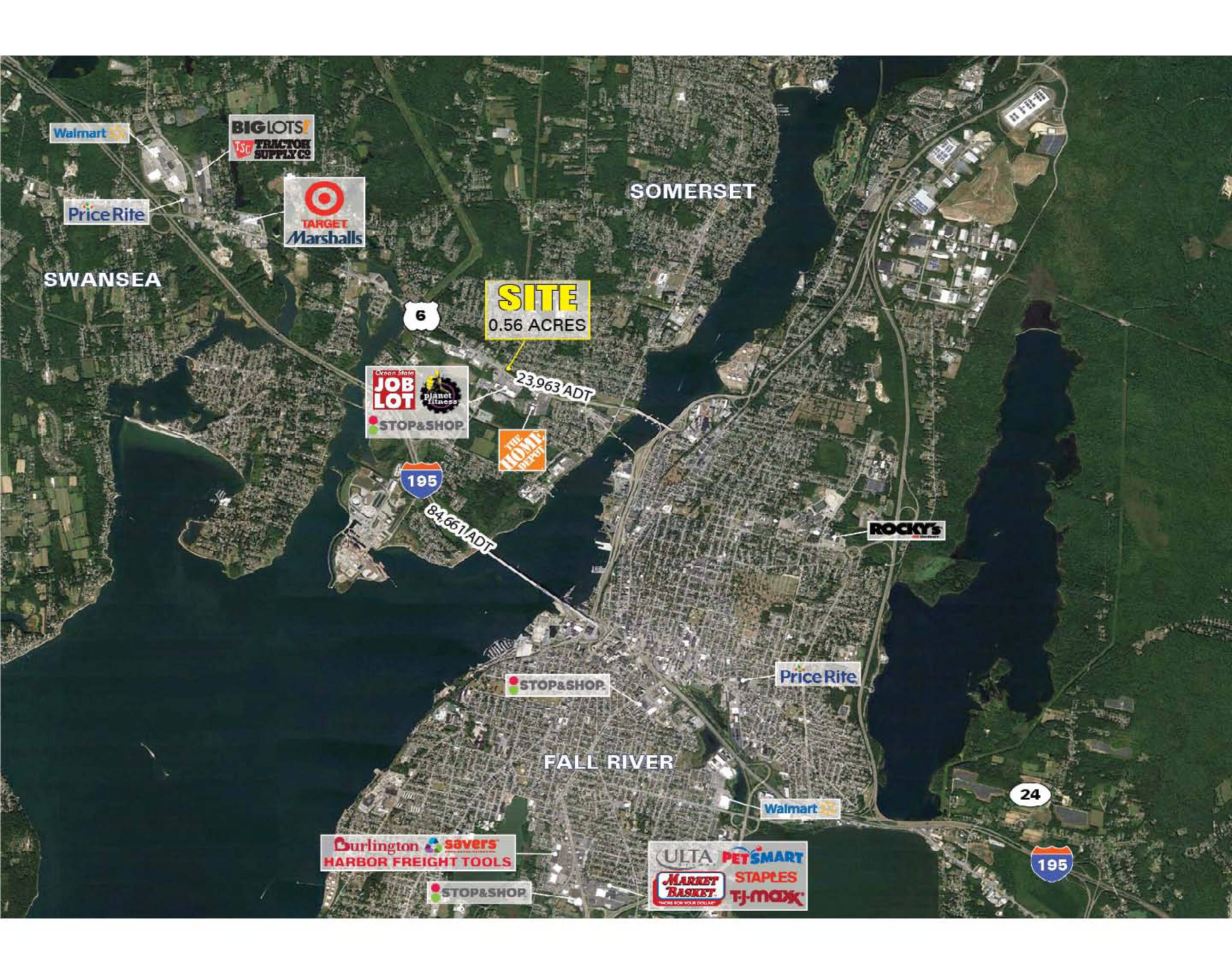 Grandy Army Hwy (RTE 6) & Brayton Point Road, Somerset, MA 02725 ...