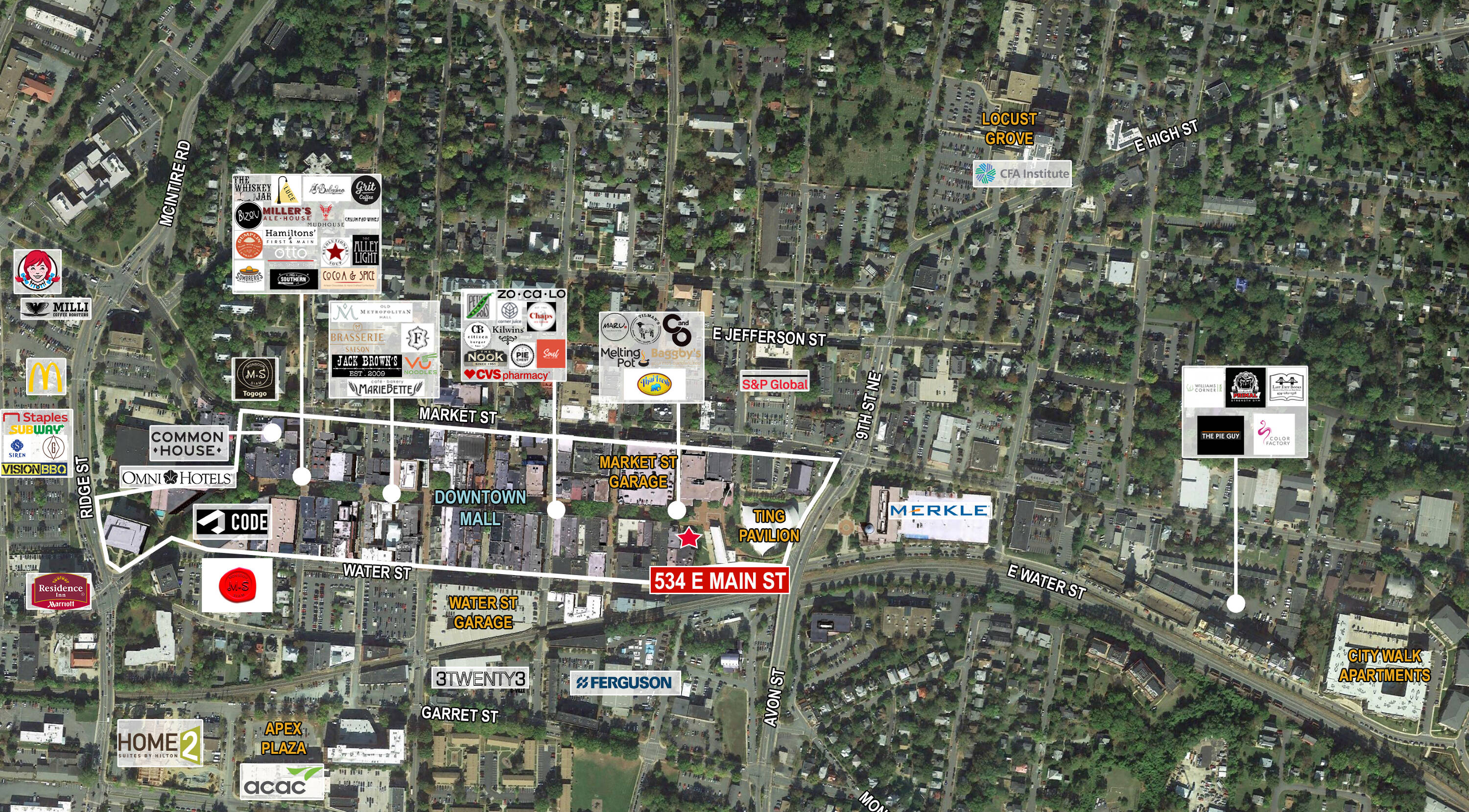 534 E Main St, Charlottesville, VA 22902 | Crexi.com