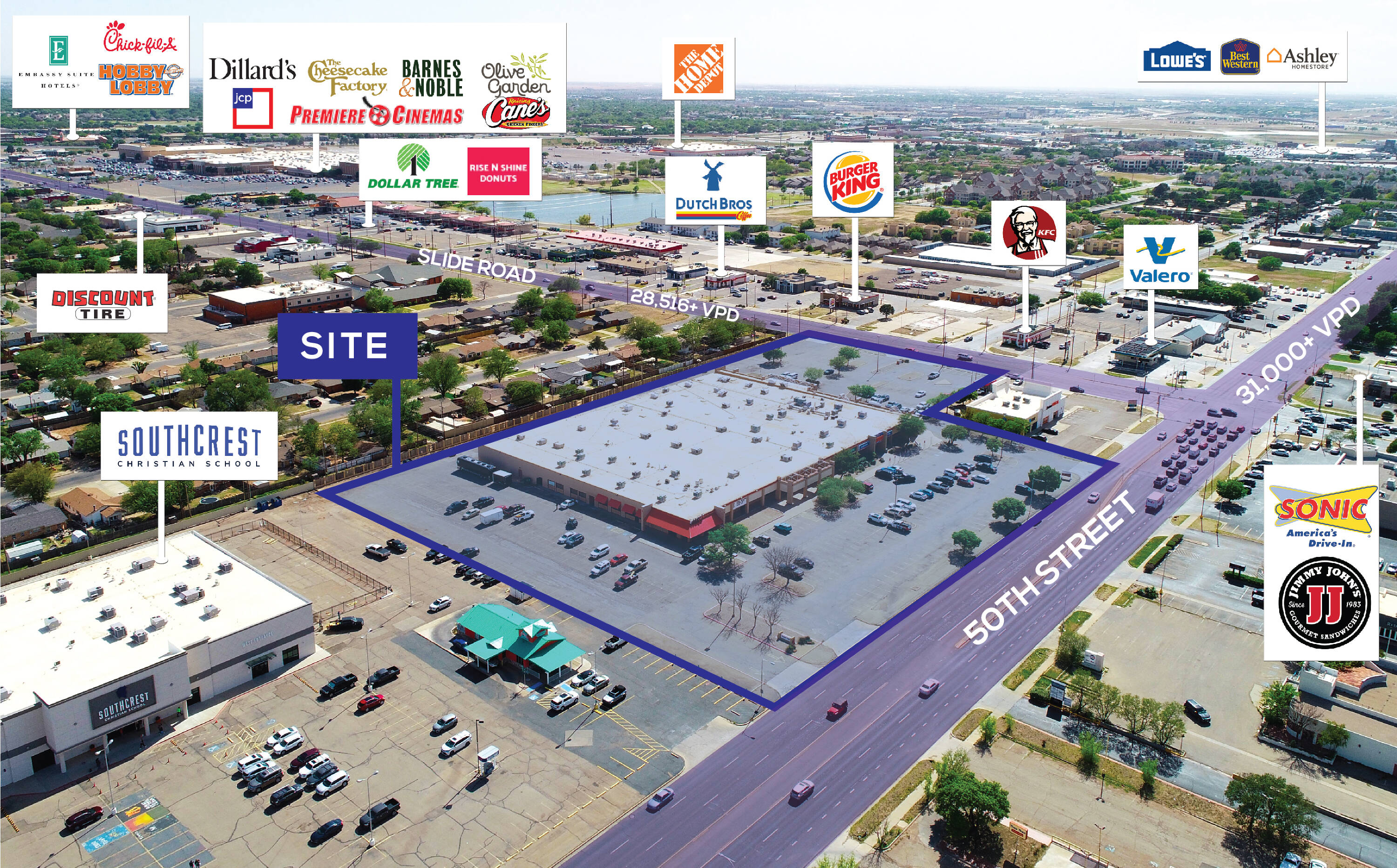 5025 50TH ST Lubbock TX 79414-3424 APN: R31437 | Crexi.com