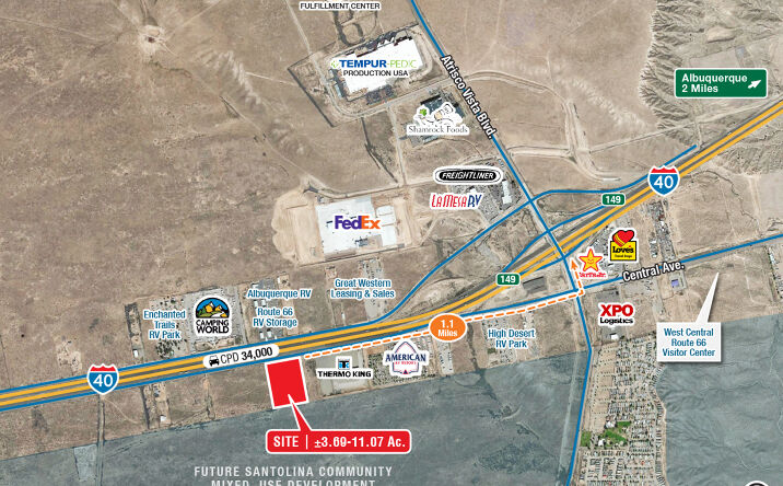 SWQ Central Ave. & Atrisco Vista Blvd. SW, Albuquerque, NM 87121 ...