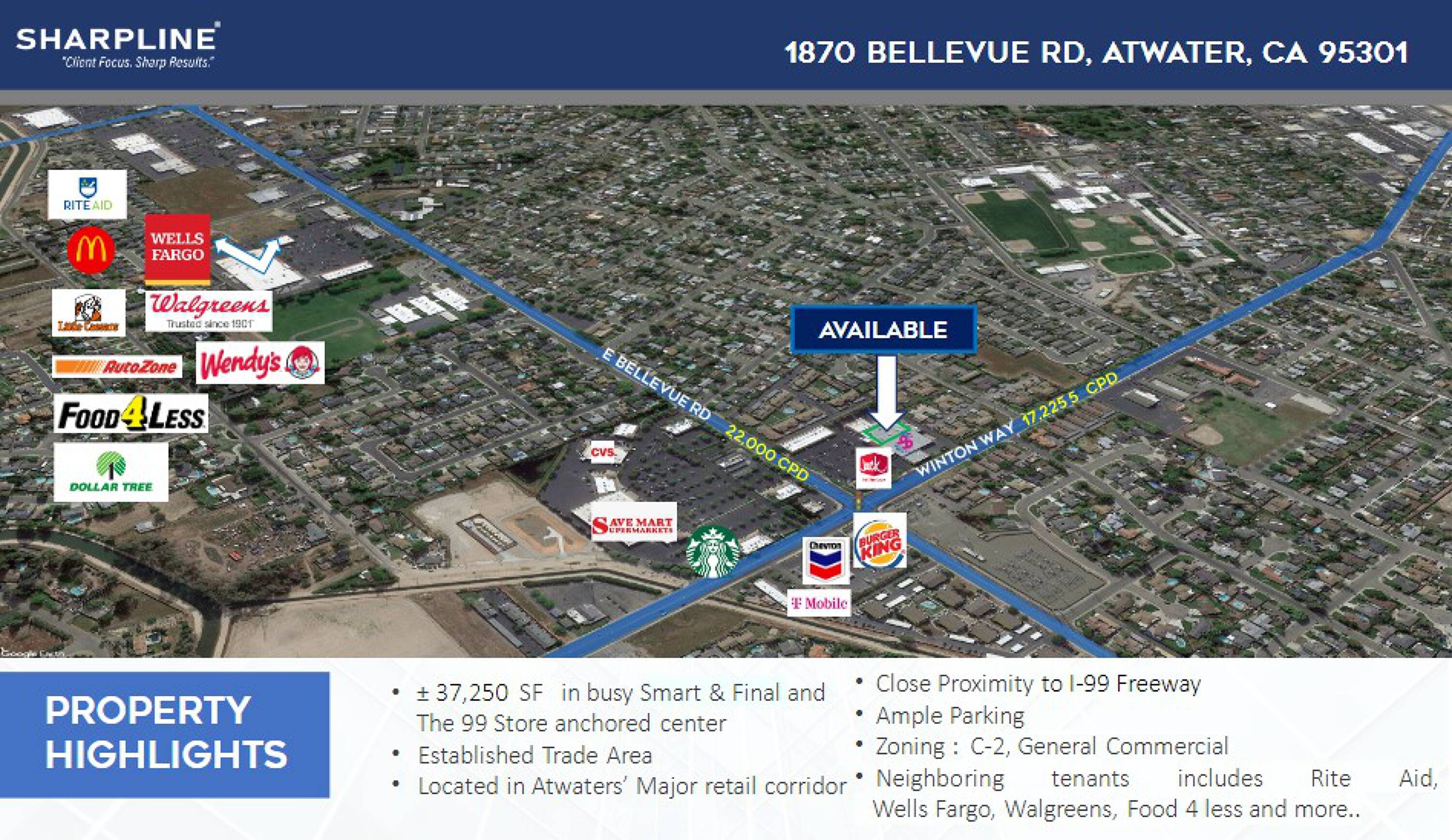 1870 BELLEVUE RD Atwater CA 95301-2668 APN: 002270023 | Crexi.com