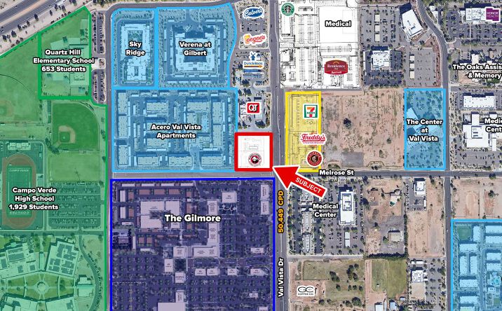 Nwc of Val Vista Dr and Melrose, Gilbert, AZ 85234 | Crexi.com