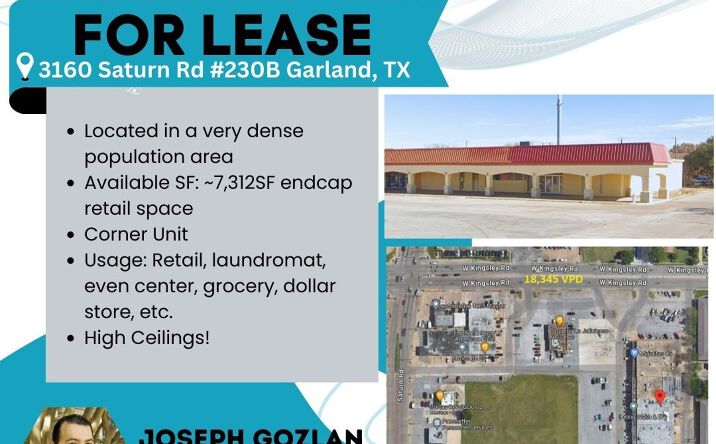 Garland Retail Space For Rent | Commercial Leasing | Crexi.com