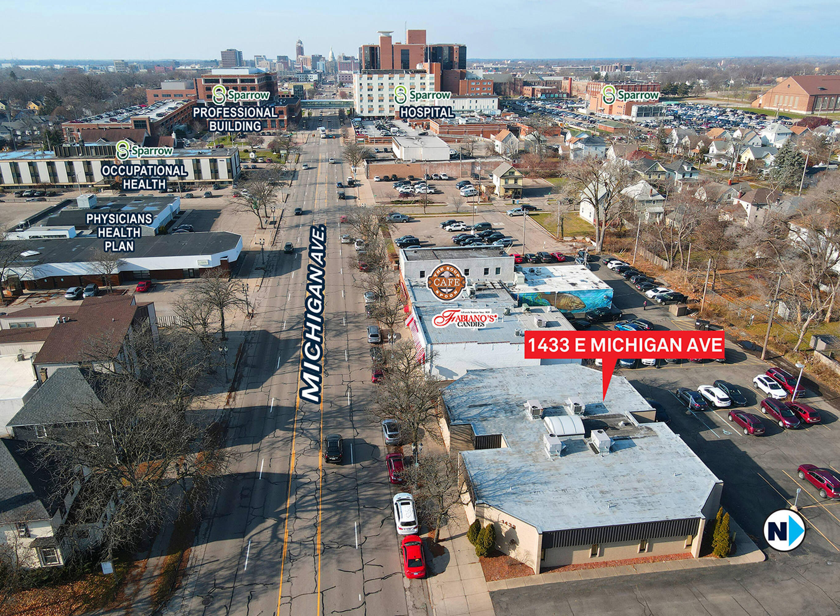 1433 E Michigan Ave, Lansing, MI 48912 | Crexi.com