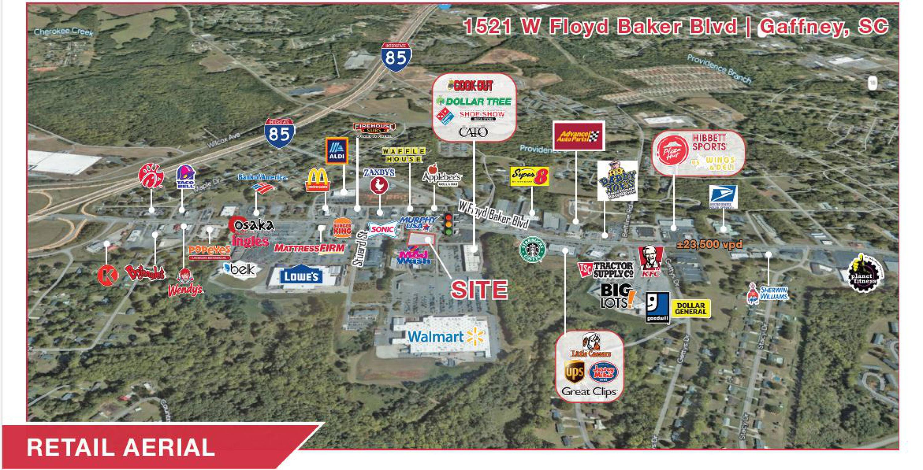 1521 W Floyd Baker Blvd, Gaffney, SC 29341 | Crexi.com