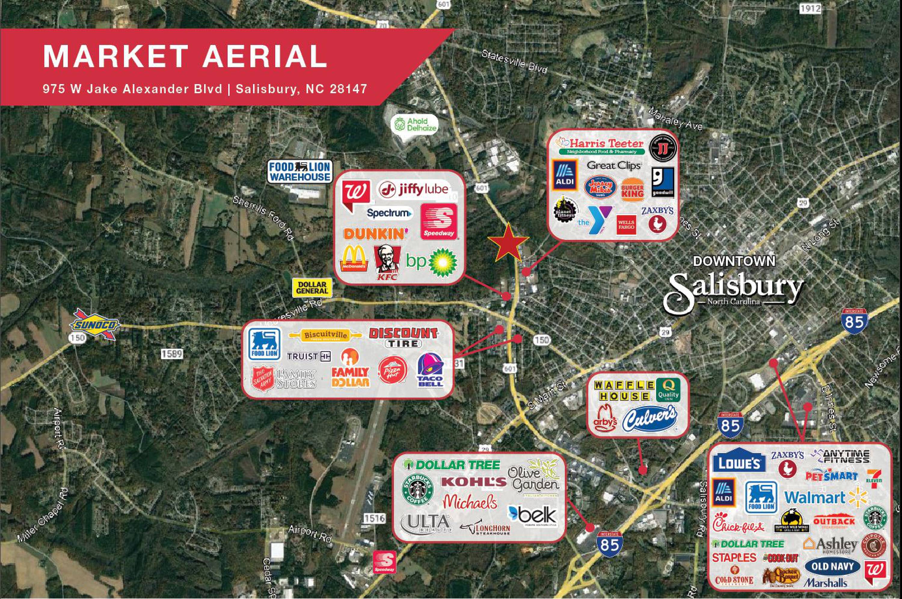 975 W JAKE ALEXANDER BLVD Salisbury NC 28147 APN: 062 066 | Crexi.com