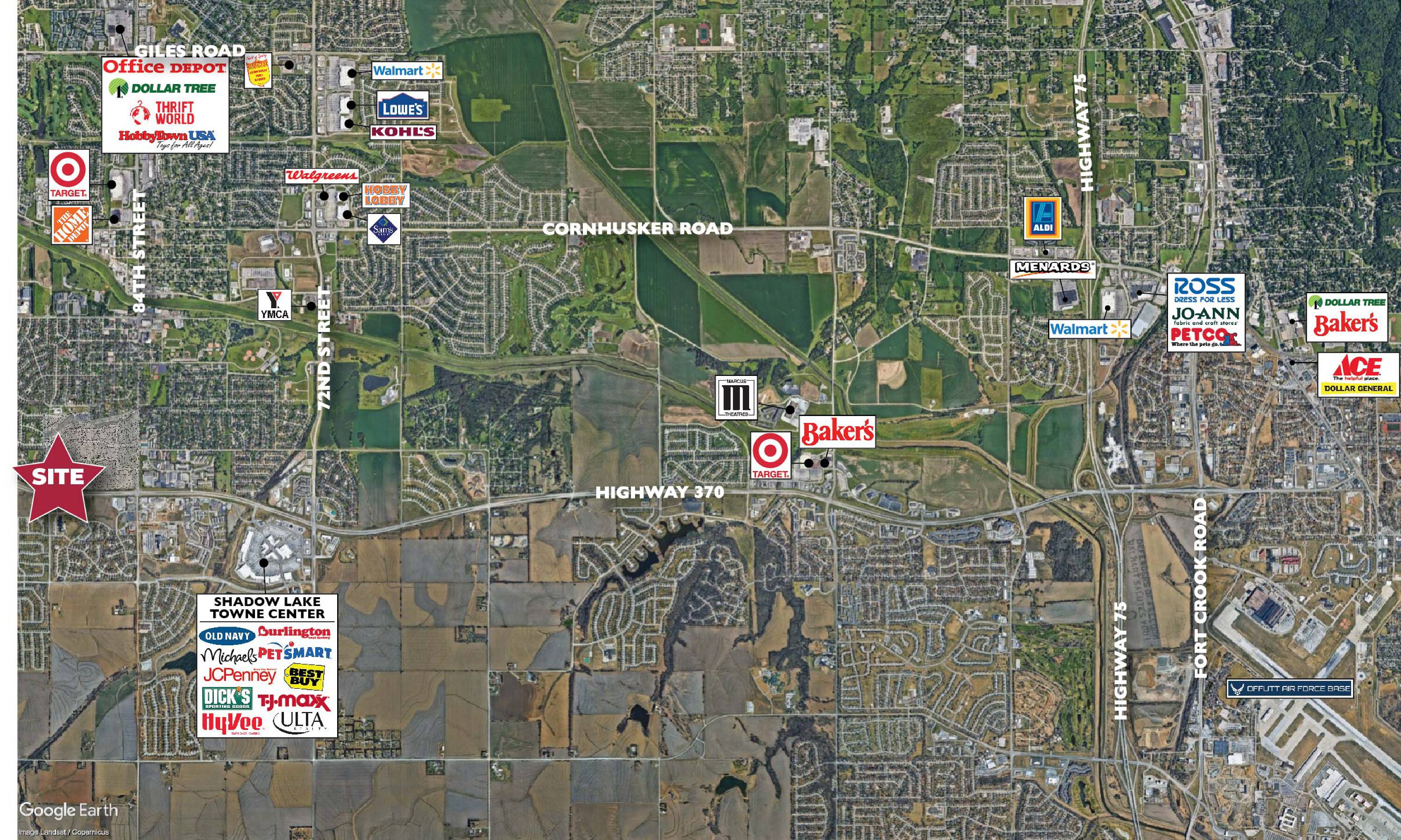 90th & Highway 370, Papillion, NE 68046 | Crexi.com