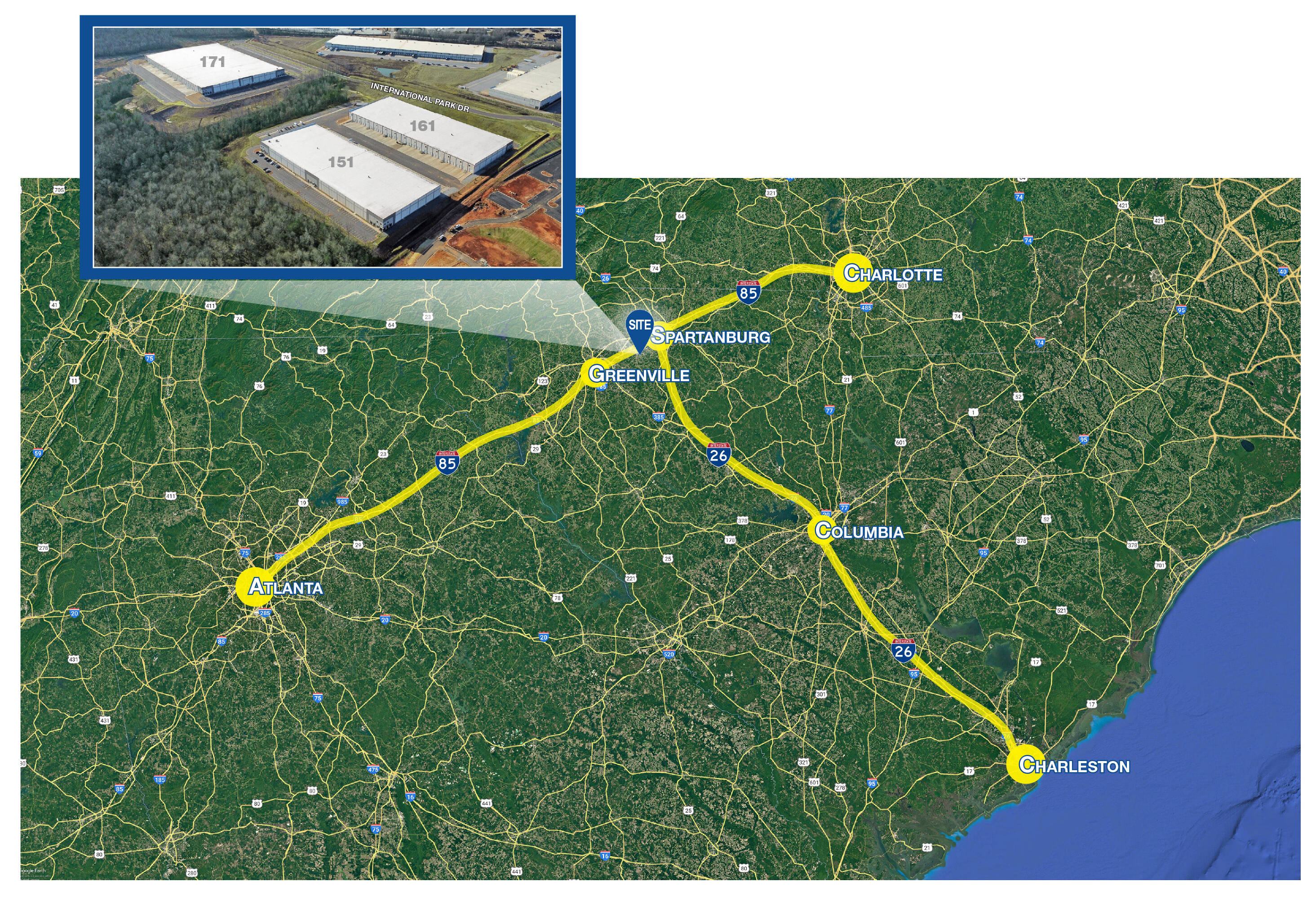 151 International Park Drive, Spartanburg, SC 29301 | Crexi.com