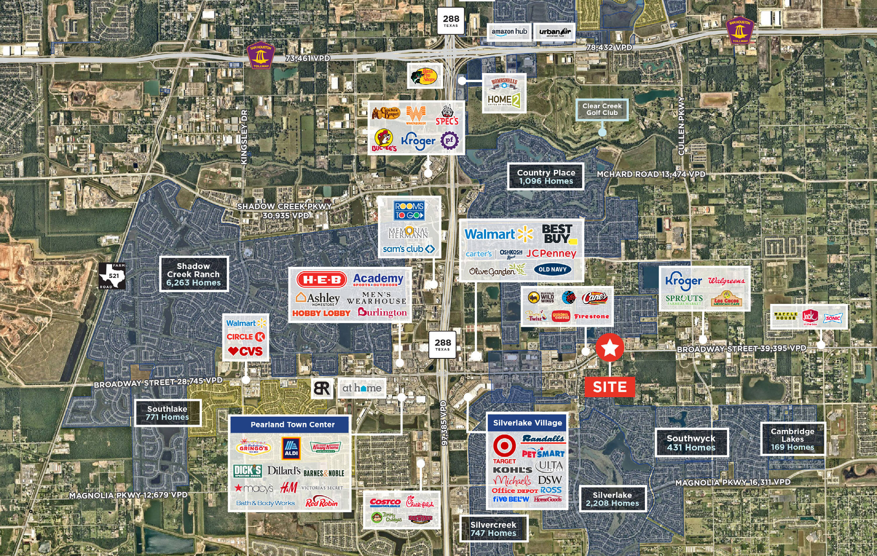 9223 BROADWAY ST Pearland TX 77584-9758 APN: 571205 | Crexi.com