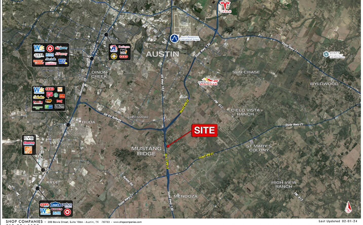 130 & Laws Road, Mustang Ridge, TX 78610 | Crexi.com