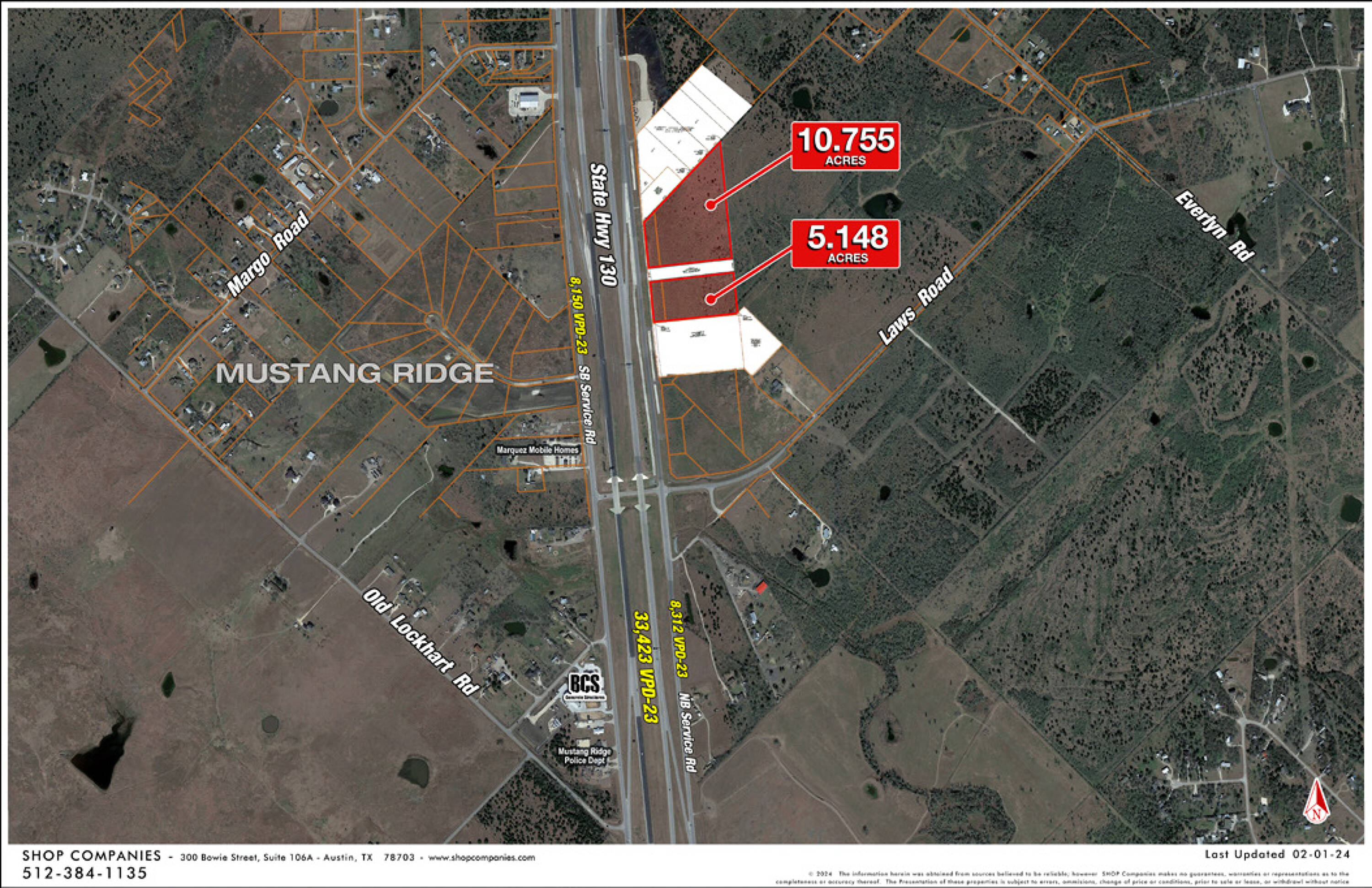 130 & Laws Road, Mustang Ridge, TX 78610 | Crexi.com