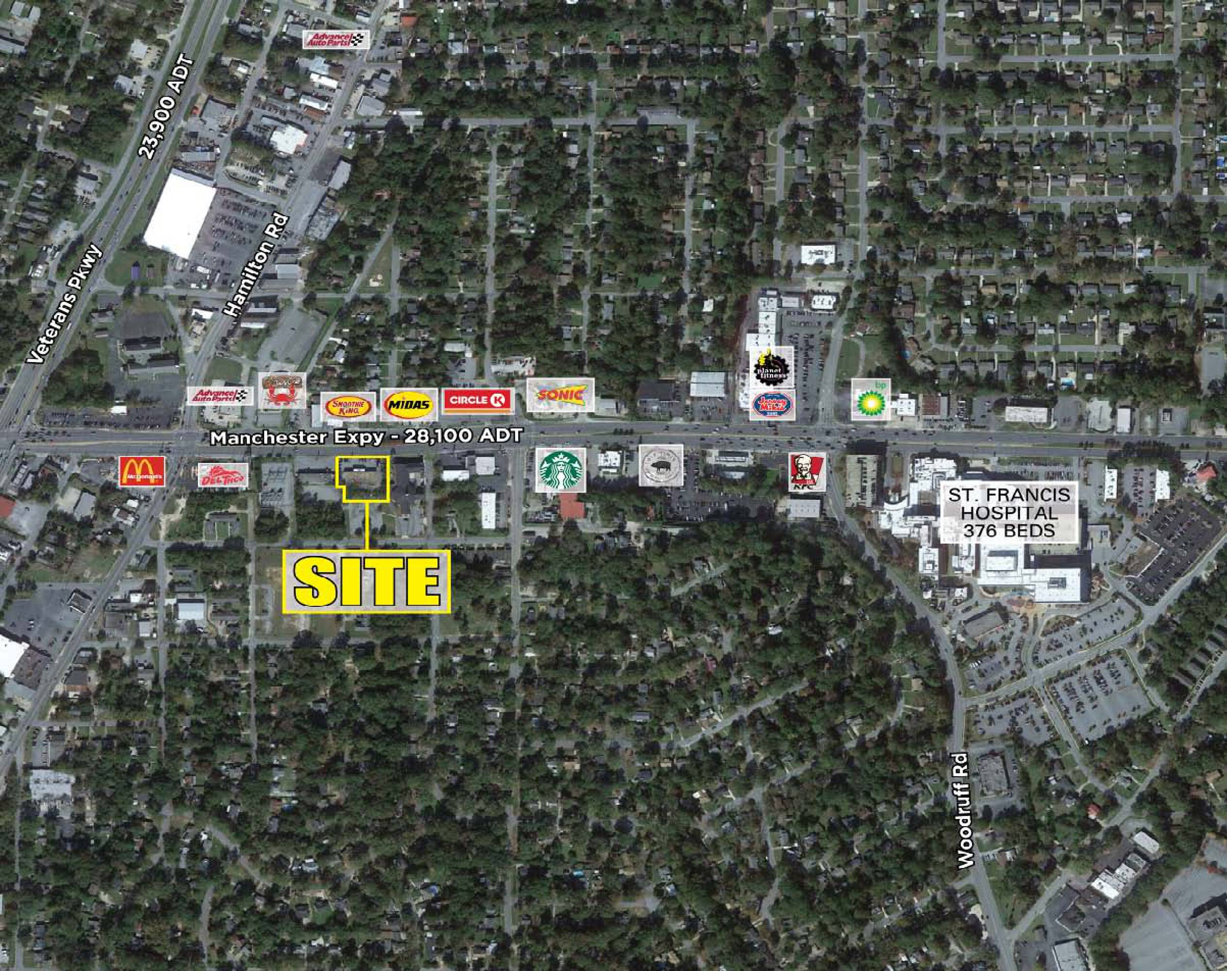 1564 MANCHESTER EXPY Columbus GA 31904-6658 APN: 032 047 003 | Crexi.com