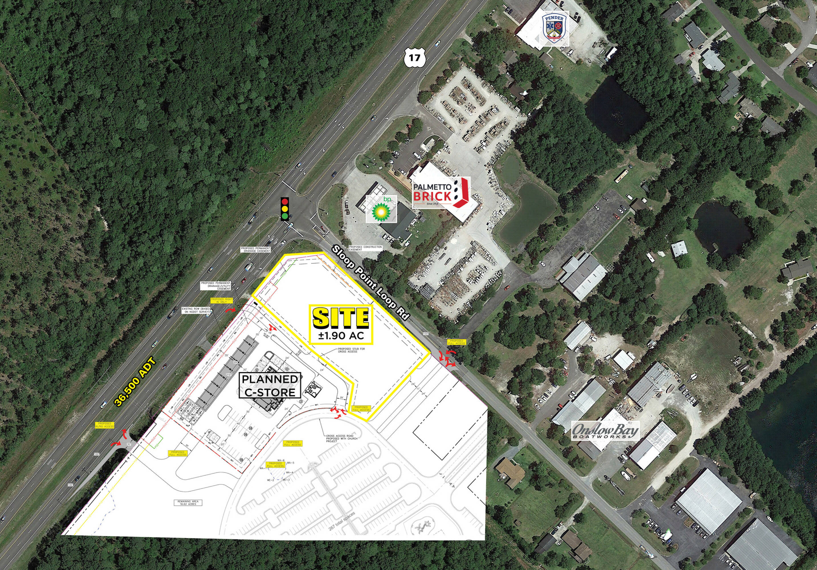 Hwy-17 & Sloop Point Loop Rd Hampstead, Hampstead, NC 28443 | Crexi.com