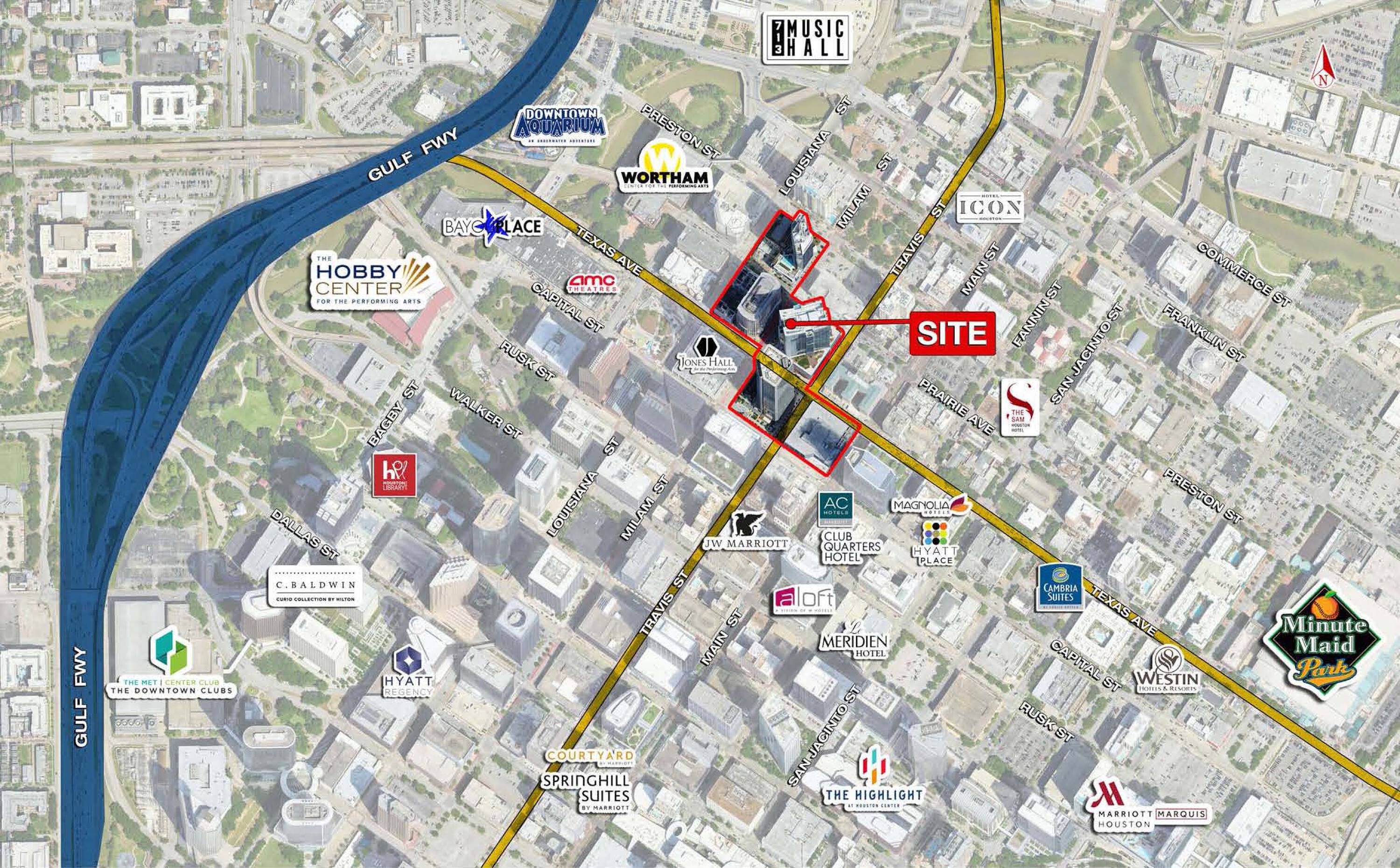 717 Texas, 845 Texas, 414 Milam, 601 Travis, 600 Travis, Houston, TX ...