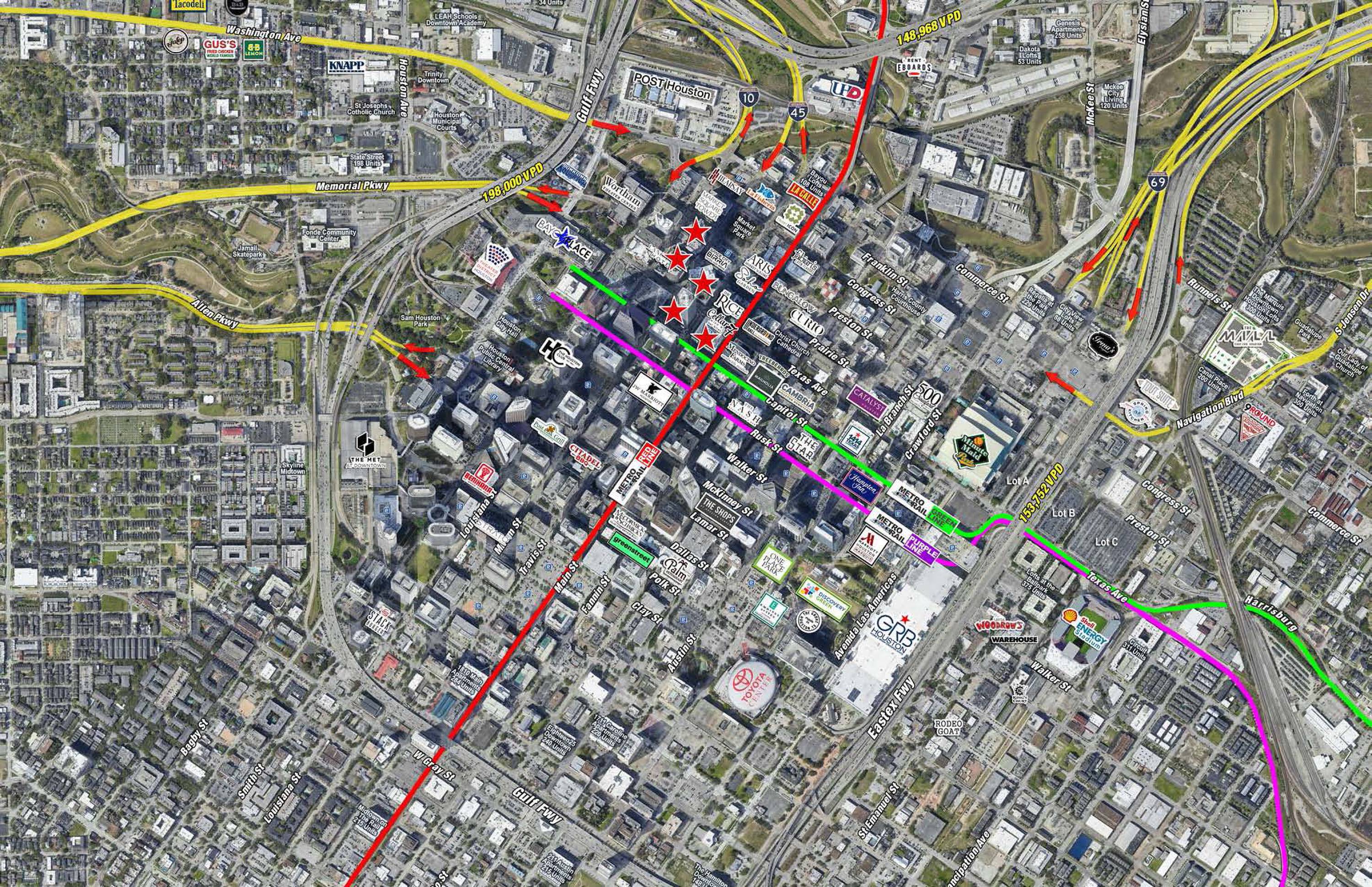 717 Texas, 845 Texas, 414 Milam, 601 Travis, 600 Travis, Houston, TX ...