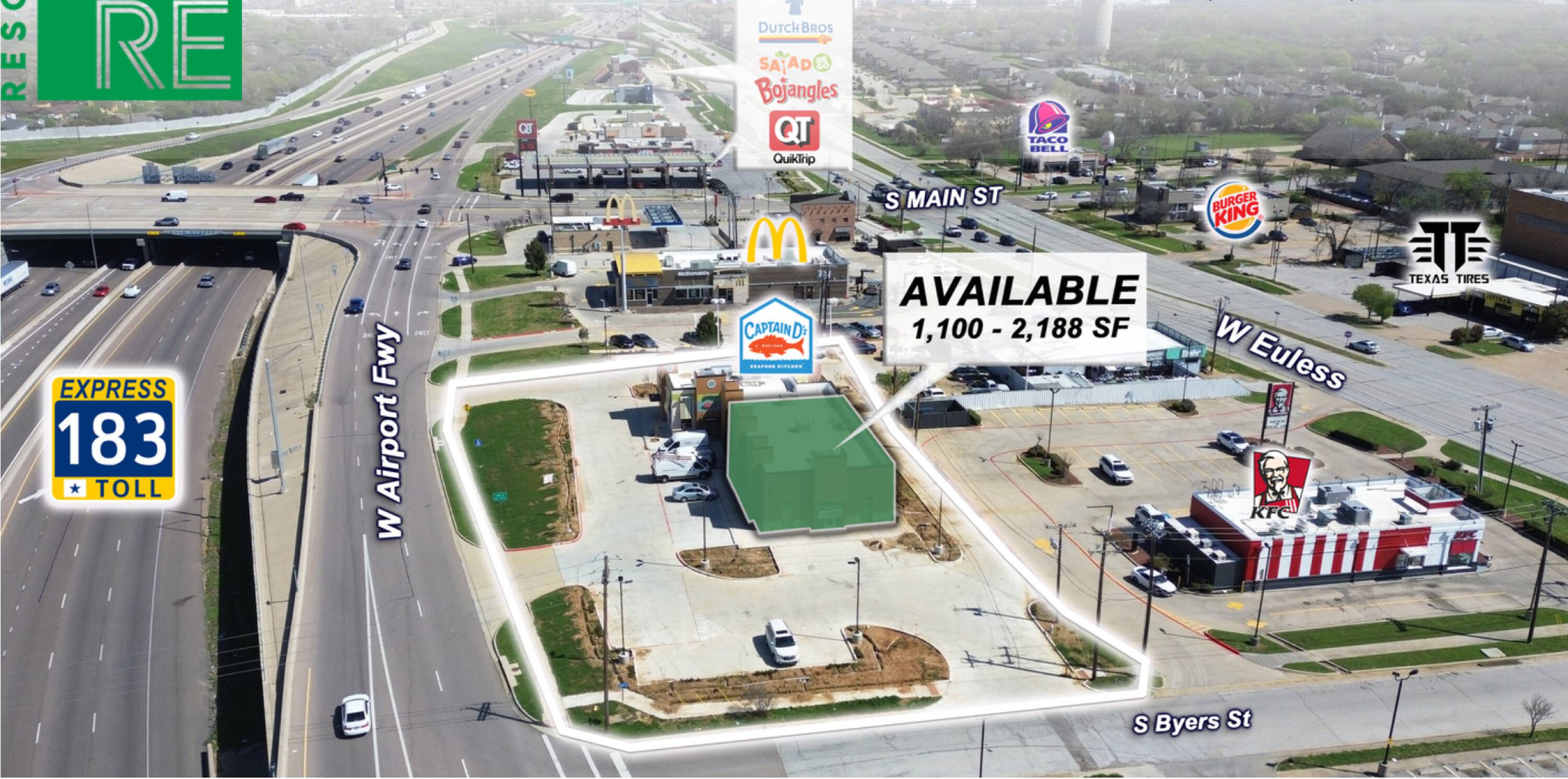 107 W Airport Fwy, Euless, TX 76040 | Crexi.com