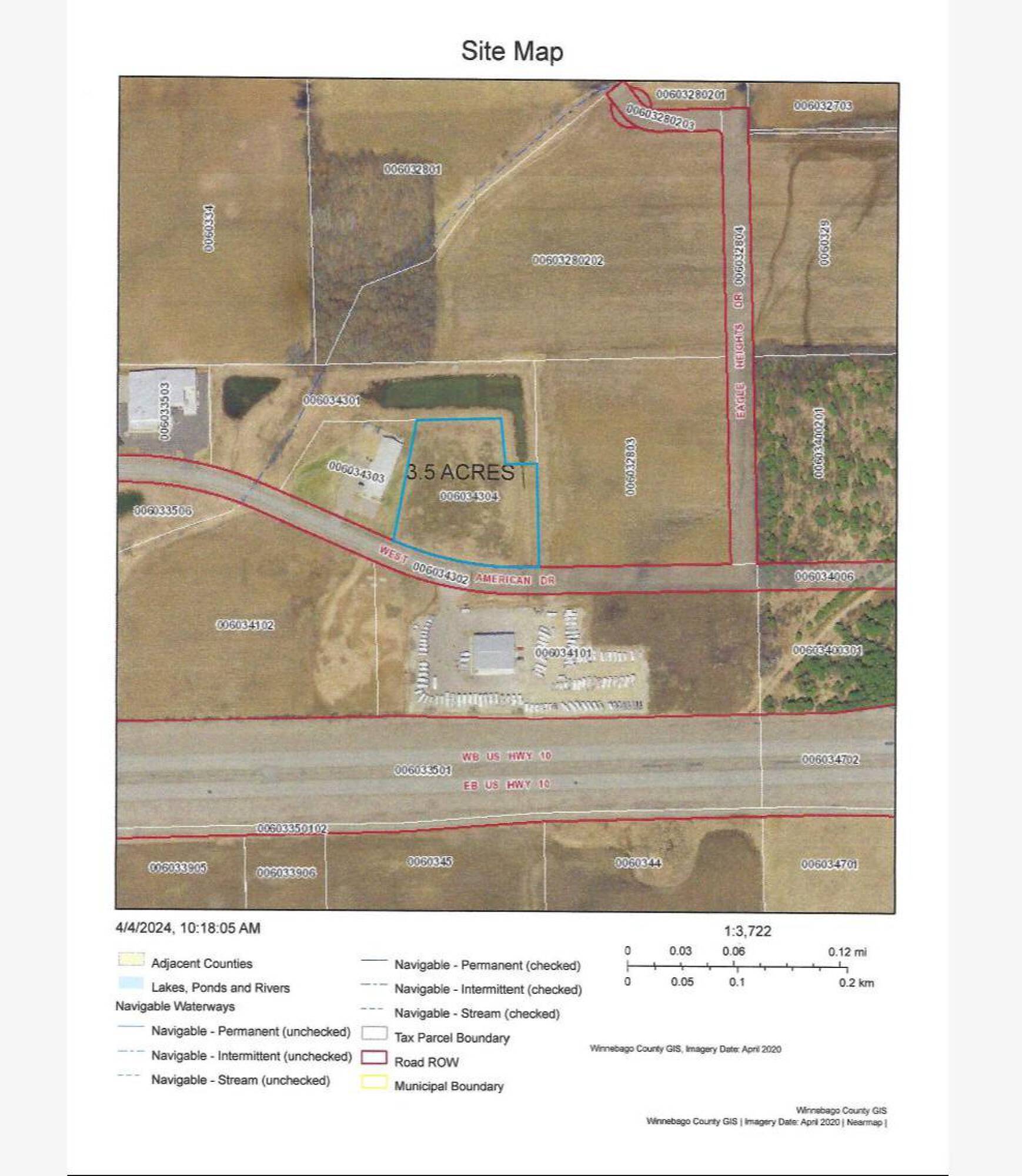 W American Dr, Fox Crossing, WI 54956 | Crexi.com