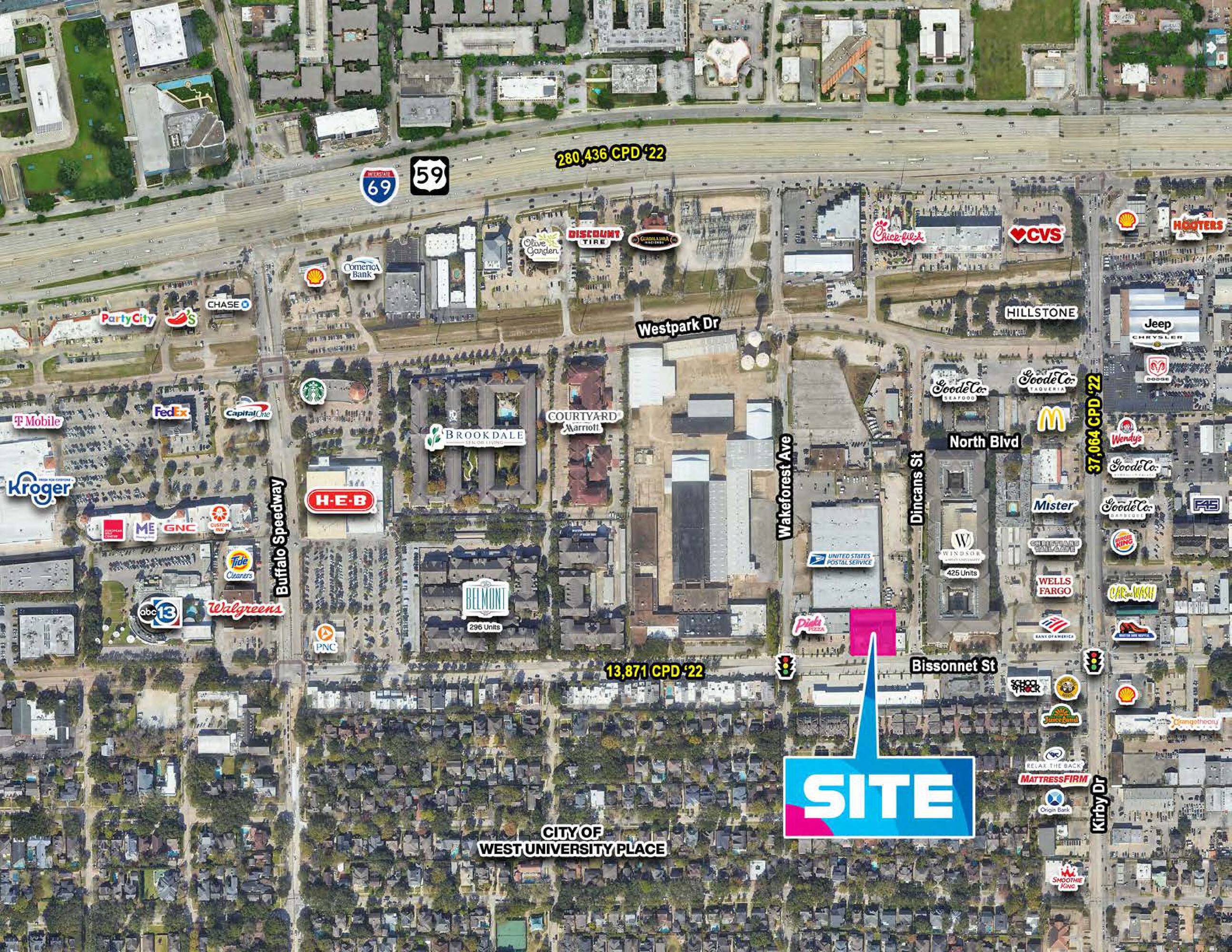 2710 & 2720 Bissonnet St, Houston, TX 77005 | Crexi.com