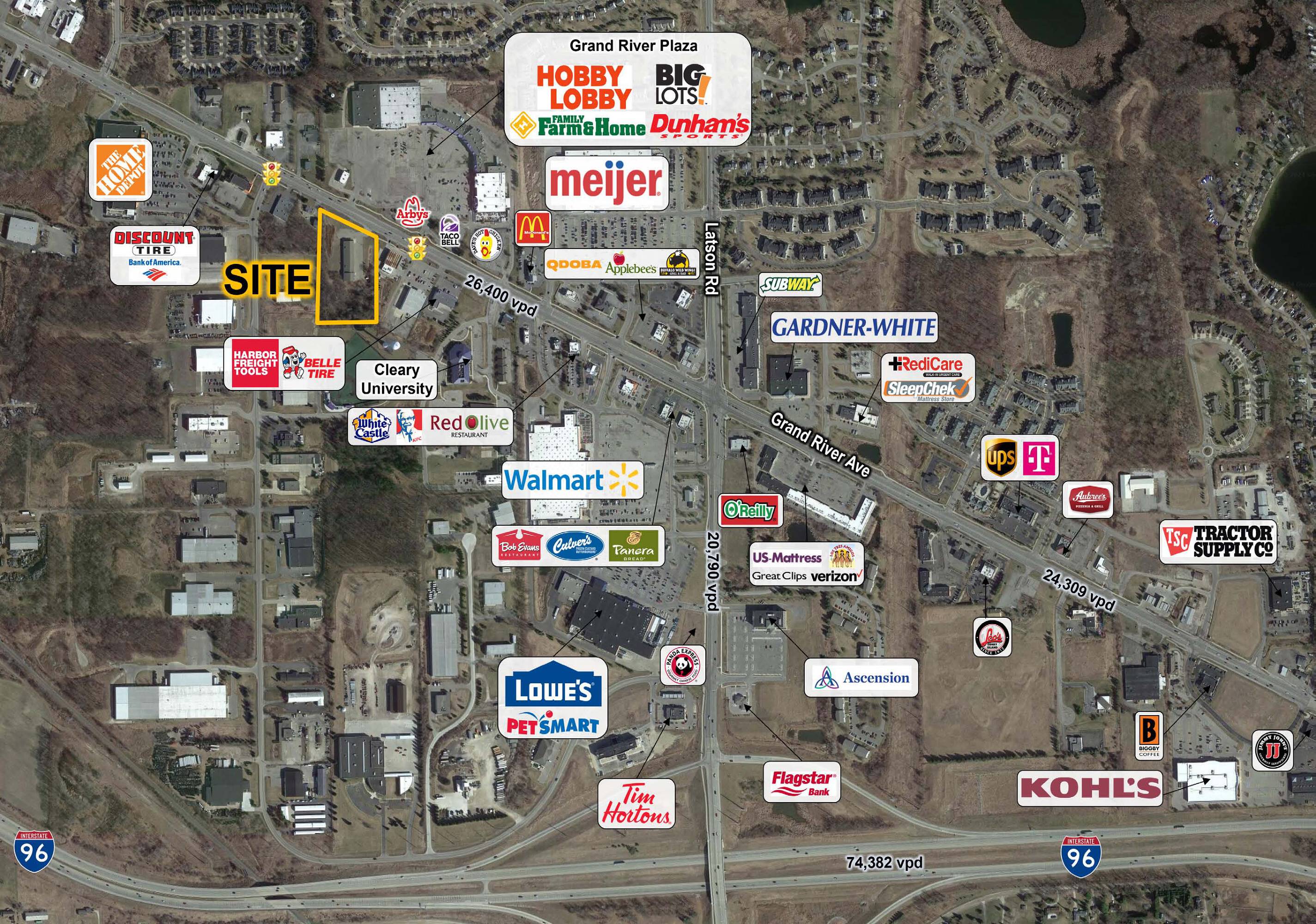 3600 E Grand River Ave, Howell, MI 48843 | Crexi.com