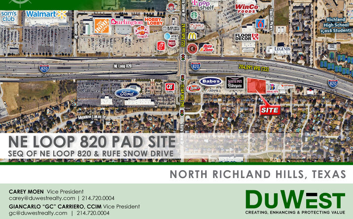 SEQ Loop 820 & Rufe Snow Dr, North Richland Hills, TX 76180 | Crexi.com