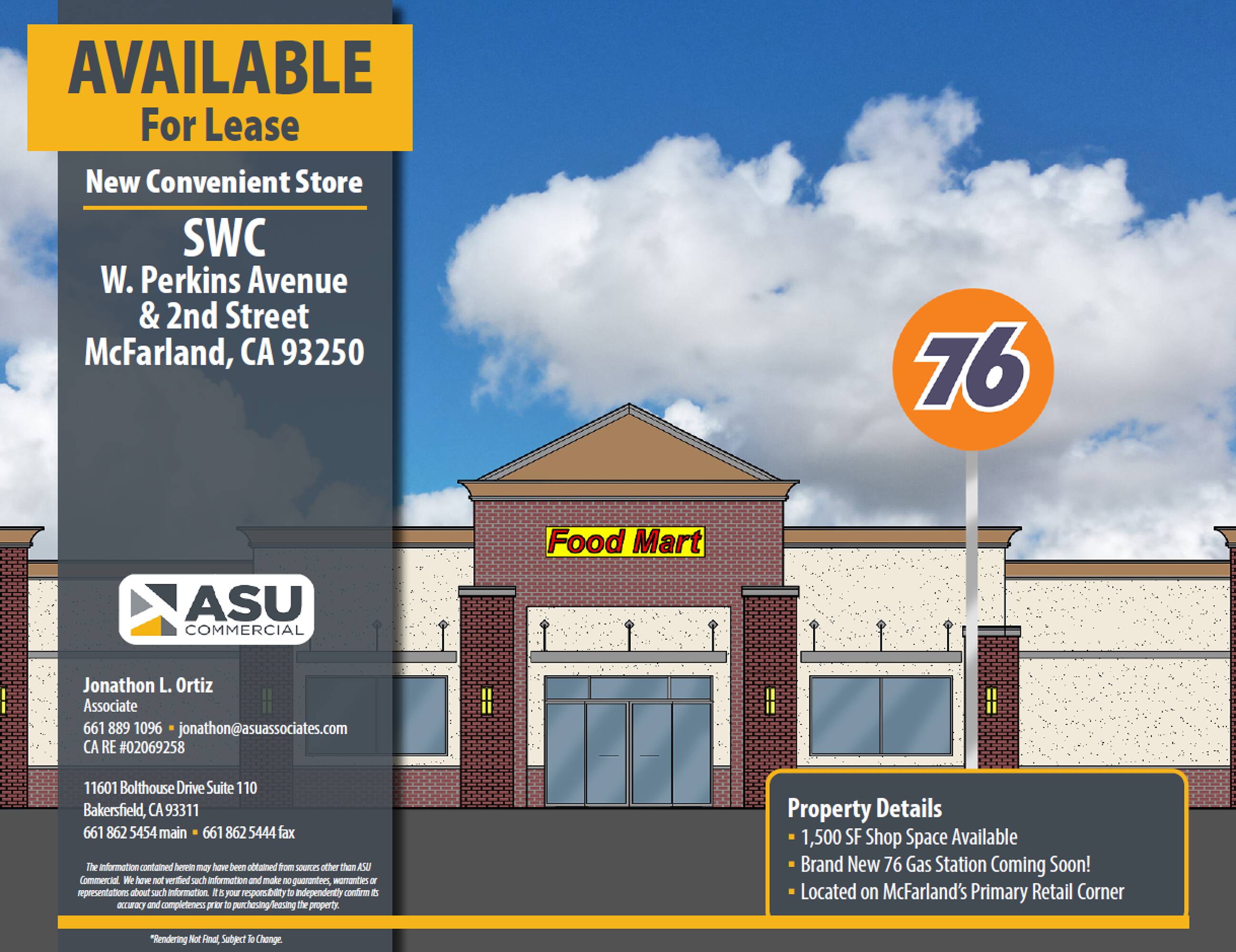 101 W PERKINS AVE Mc Farland CA 93250-1139 APN: 200-023-01-00-8 | Crexi.com