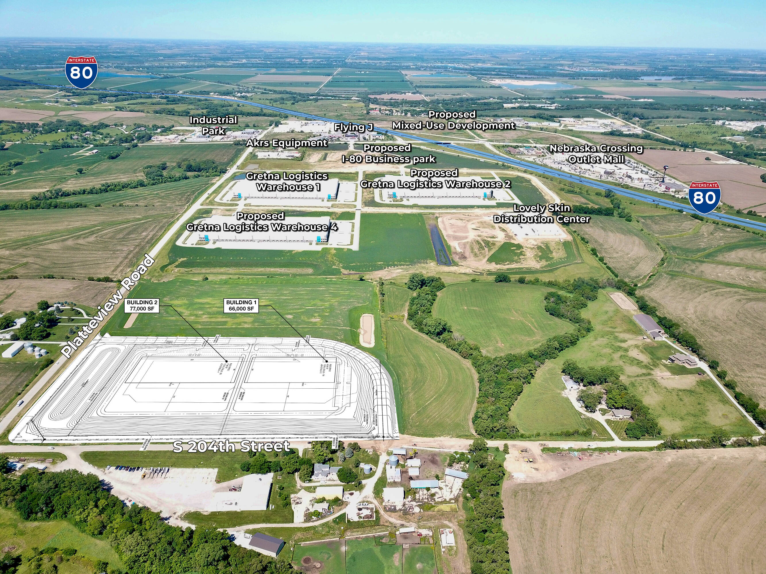 204th & Platteview Road, Gretna, NE 68028 | Crexi.com