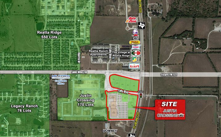 SWC FM-156 & John Wiley Rd, Justin, TX 76247 | Crexi.com