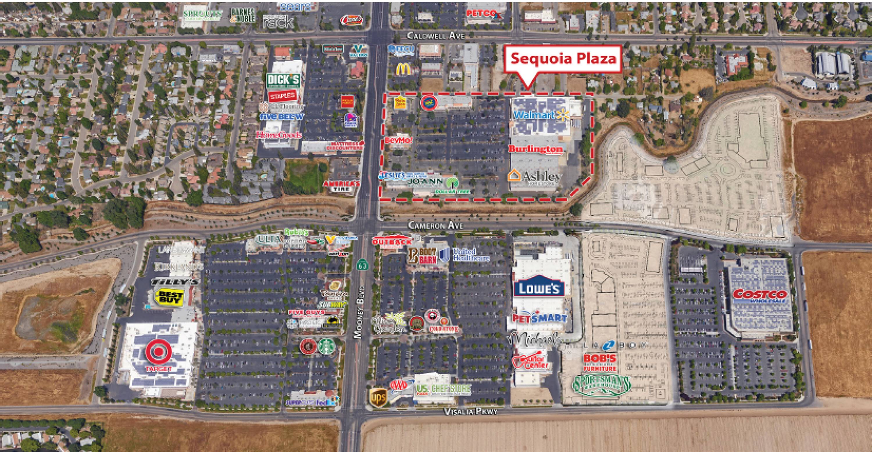SEQ of Mooney Boulevard & Caldwell Avenue, Visalia, CA 93277 | Crexi.com