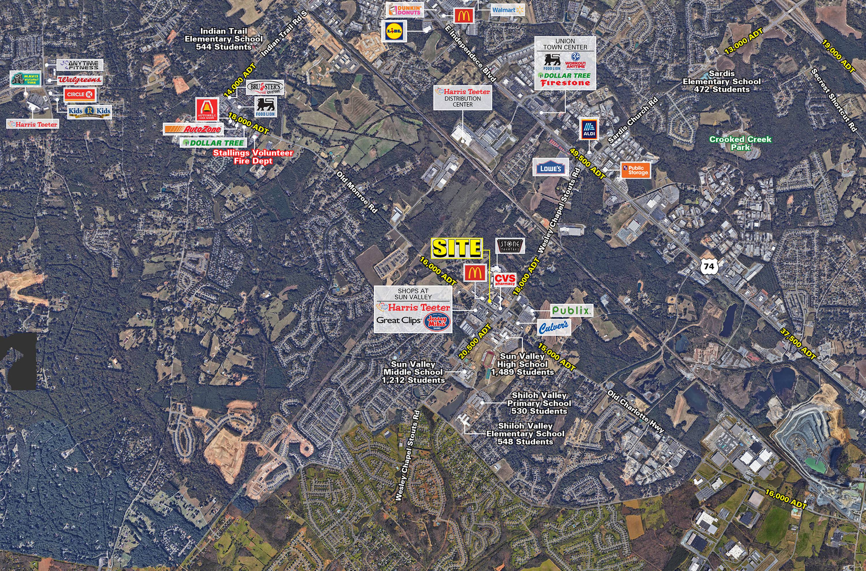 6601 Old Monroe Rd, Indian Trail, NC 28079 | Crexi.com