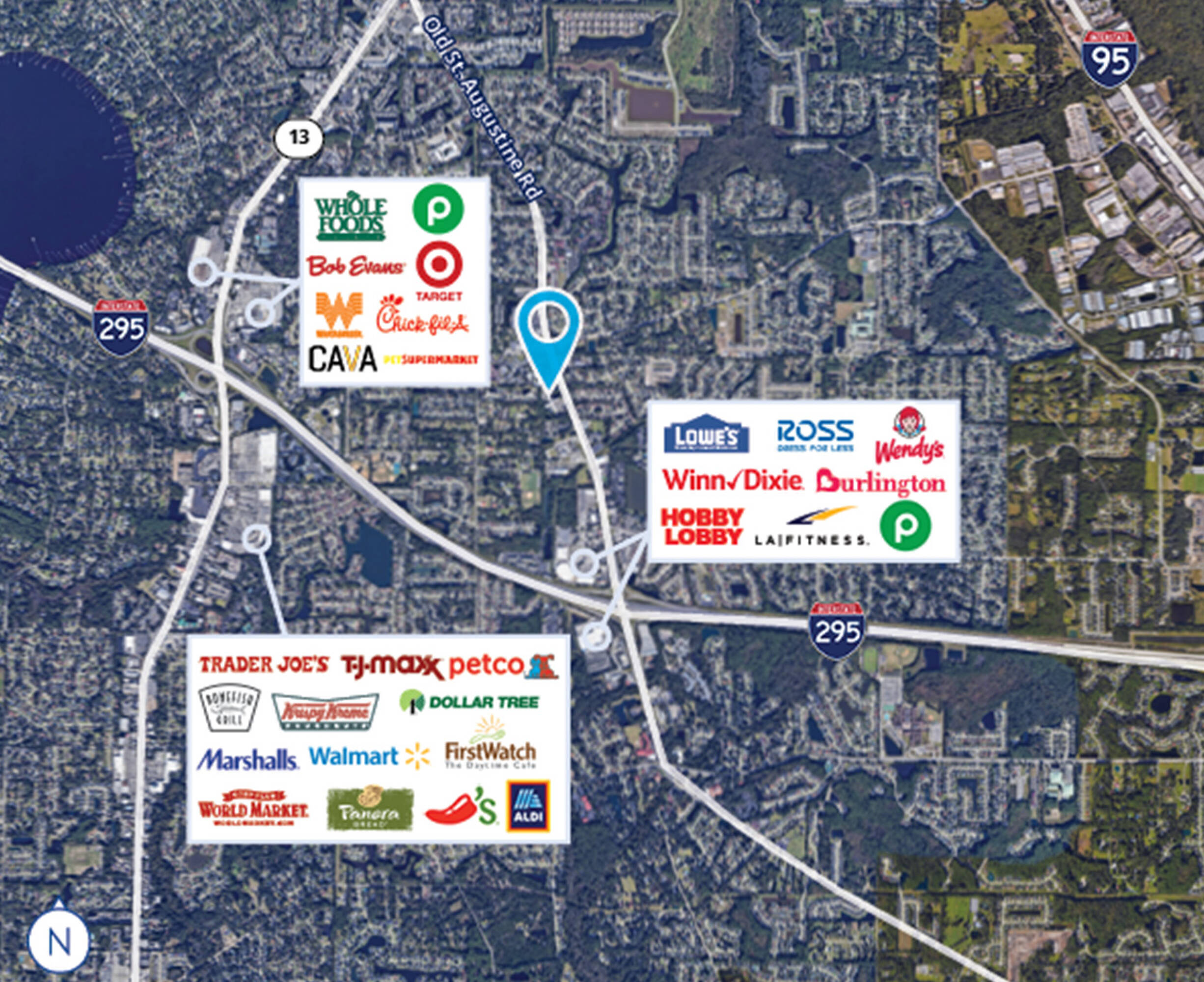 10688 OLD SAINT AUGUSTINE RD Jacksonville FL 32257-1004 APN: 155666 ...