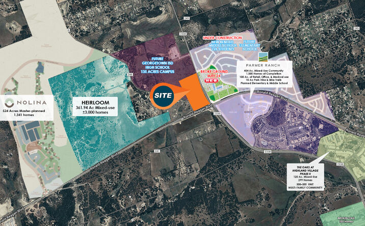 NWC of Ronald Reagan Blvd. and Williams Dr., Georgetown, TX 78633 ...