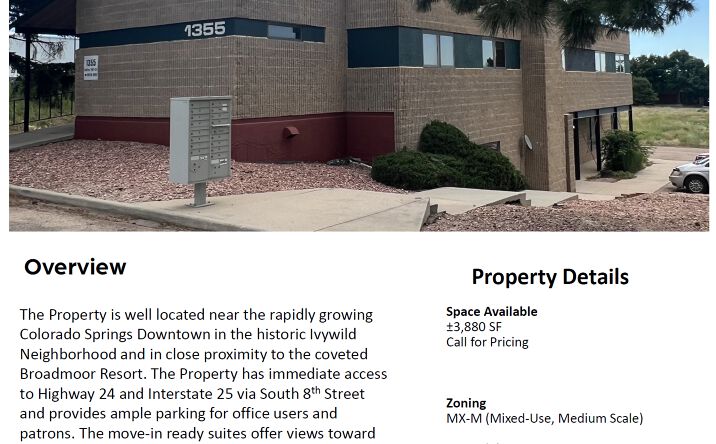 1355 S 8th St, Colorado Springs, CO 80905 | Crexi.com