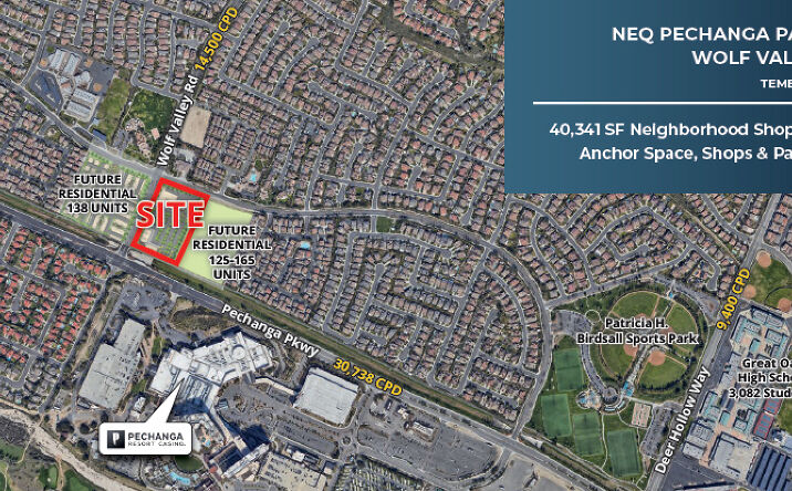 NEC Wolf Valley Rd & Pechanga Pkwy, Temecula, CA 92592 | Crexi.com