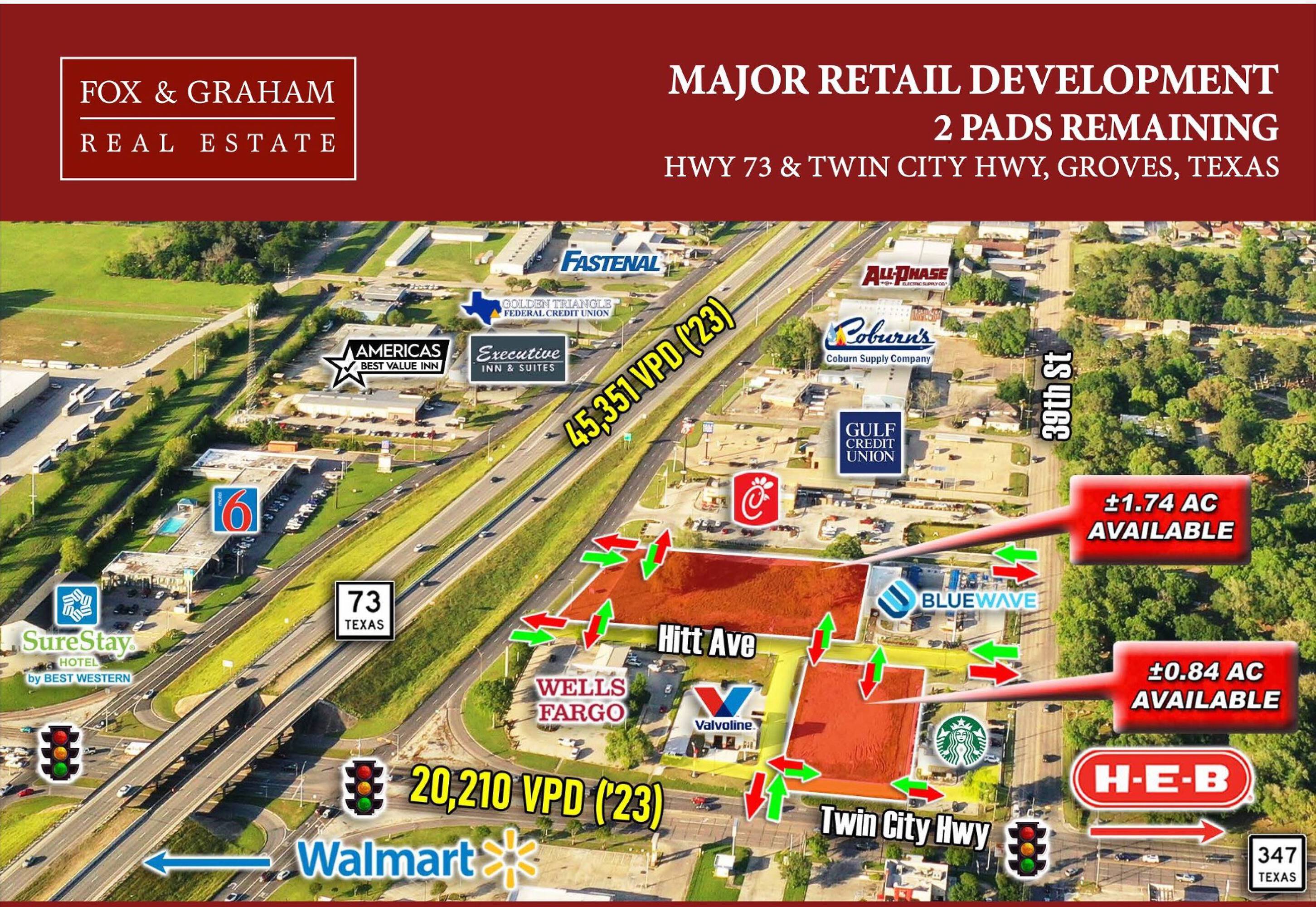 Hwy 73 & Twin City Hwy, Groves, TX 77619 | Crexi.com