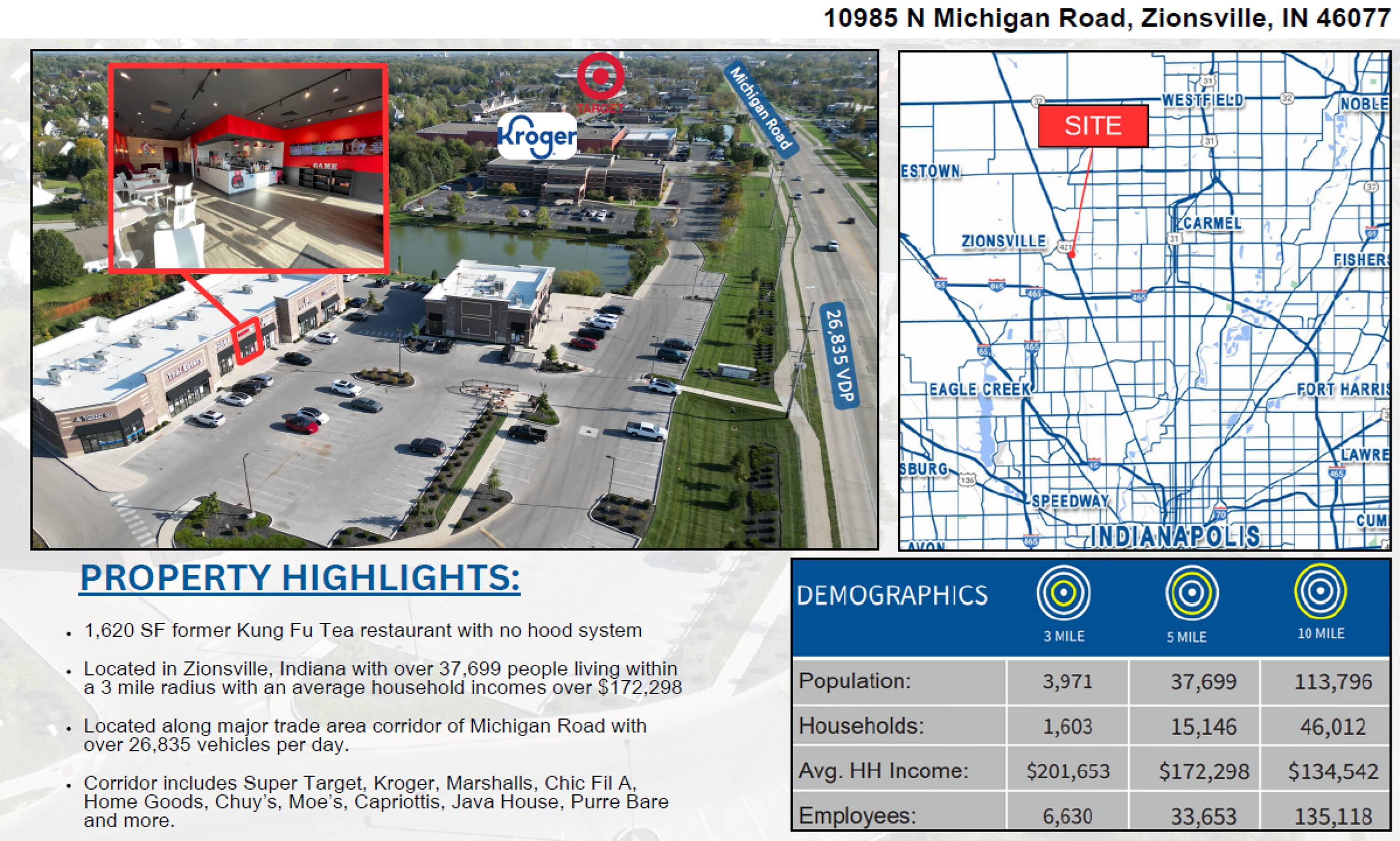 10985 N Michigan Rd, Carmel, IN 46077 | Crexi.com