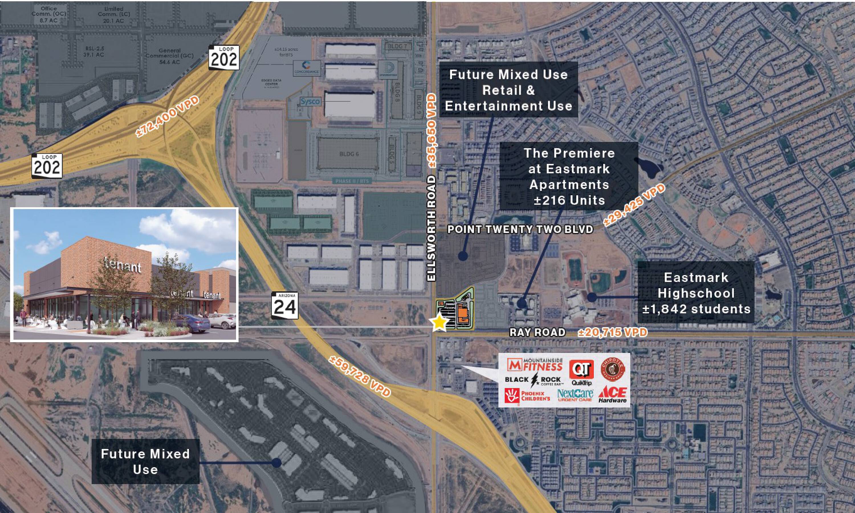 NEC Ray Road and Ellsworth Road, Mesa, AZ 85212 | Crexi.com