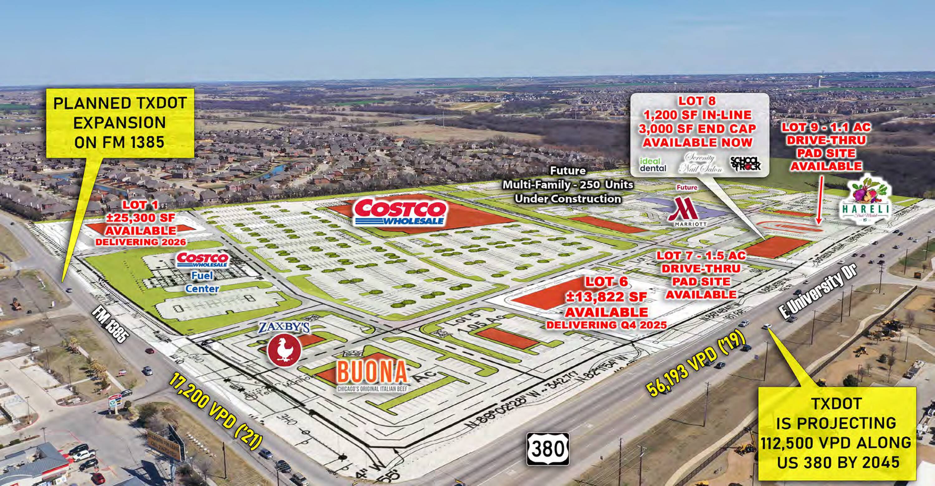 NEC of US 380 & FM 1385, Prosper, Prosper, TX 75078 | Crexi.com