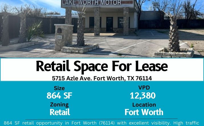 5715 Azle Ave, Fort Worth, TX 76114 | Crexi.com