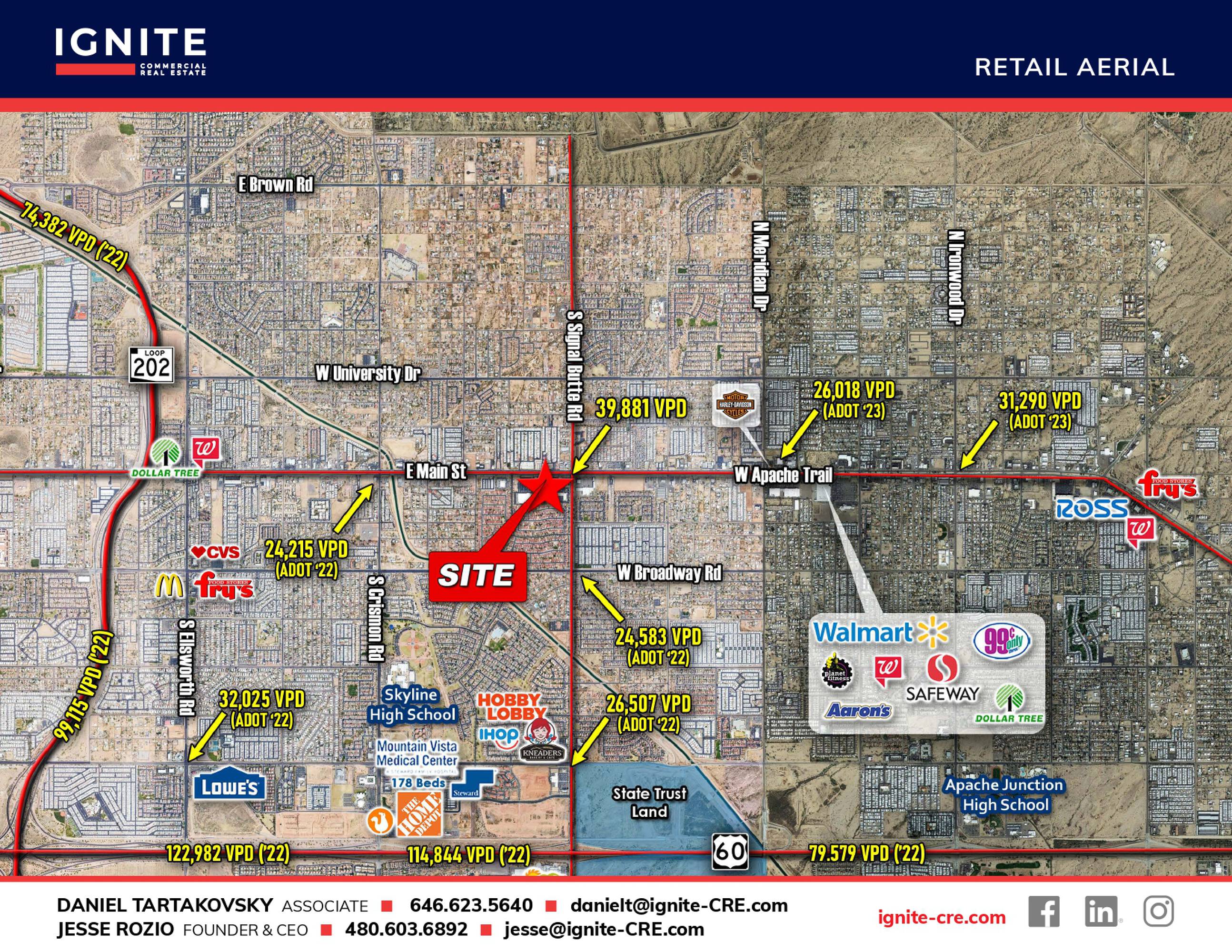 SWC Signal Butte & Apache Trail, Mesa, AZ, AZ 85208 | Crexi.com