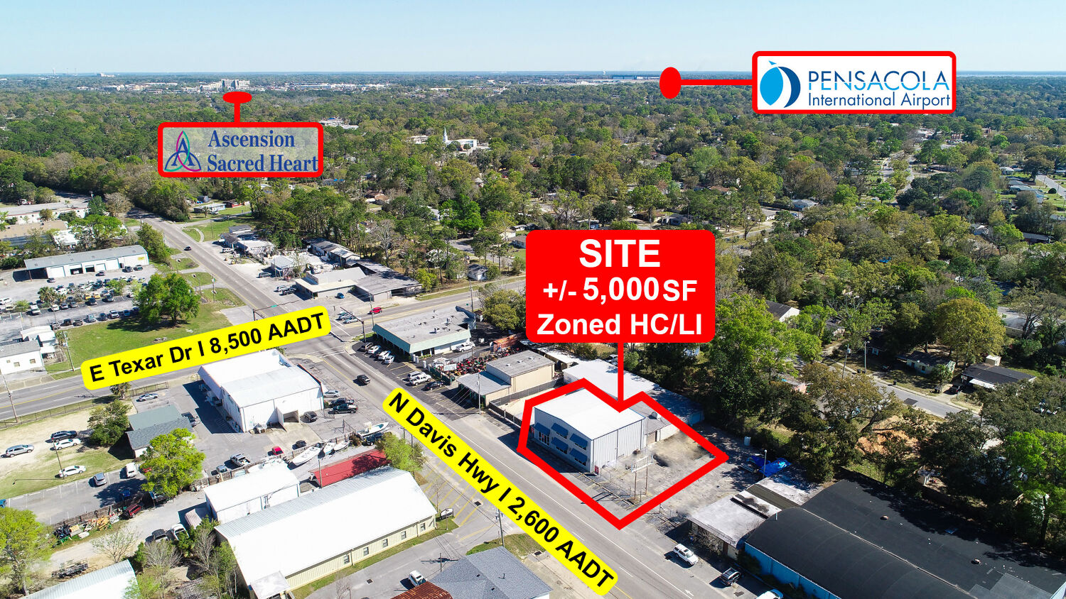 3110 N Davis Hwy, Pensacola, FL 32503 | Crexi.com