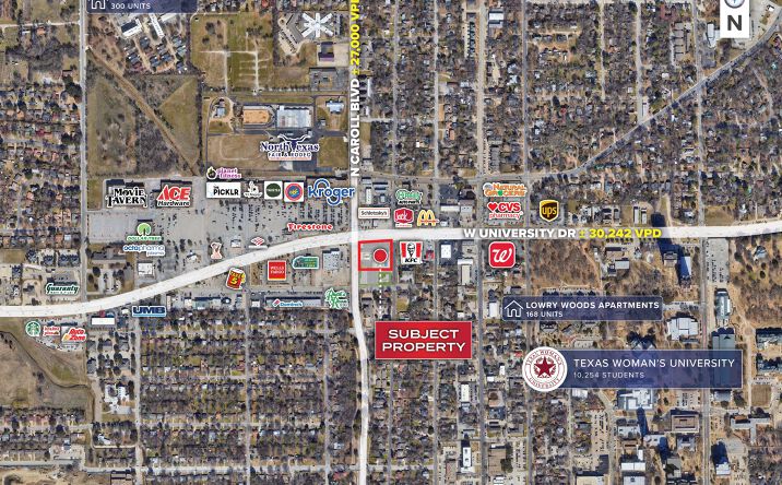 401 W University Dr, Denton, TX 76201 | Crexi.com