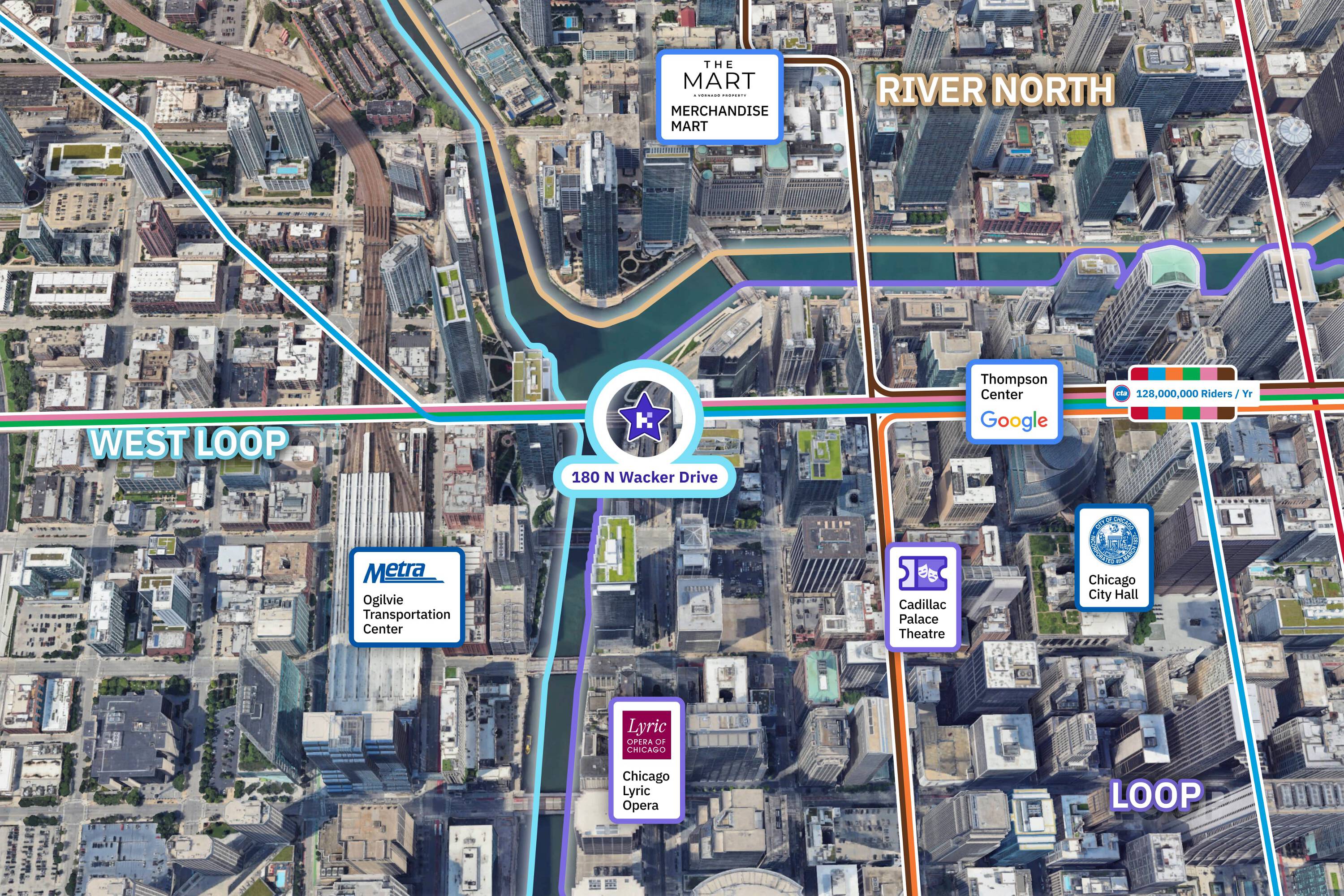 180 N Wacker Dr, Chicago, IL 60606 | Crexi.com