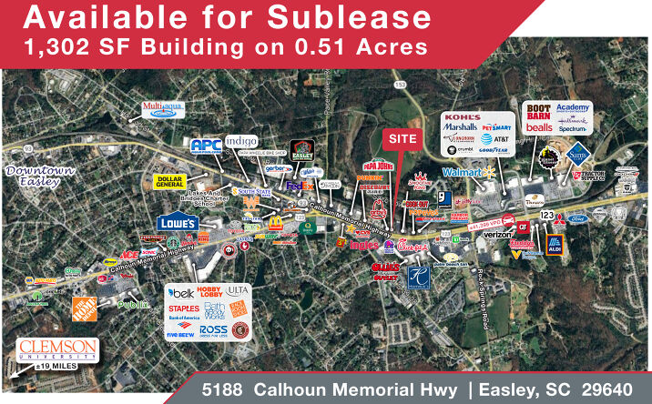 5188 Calhoun Memorial Hwy, Easley, SC 29640 | Crexi.com